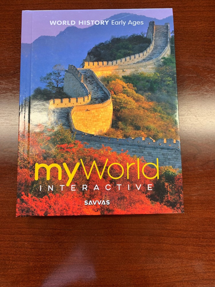 World History Early Ages Textbook on Display for CVMS Adoption | Camp ...